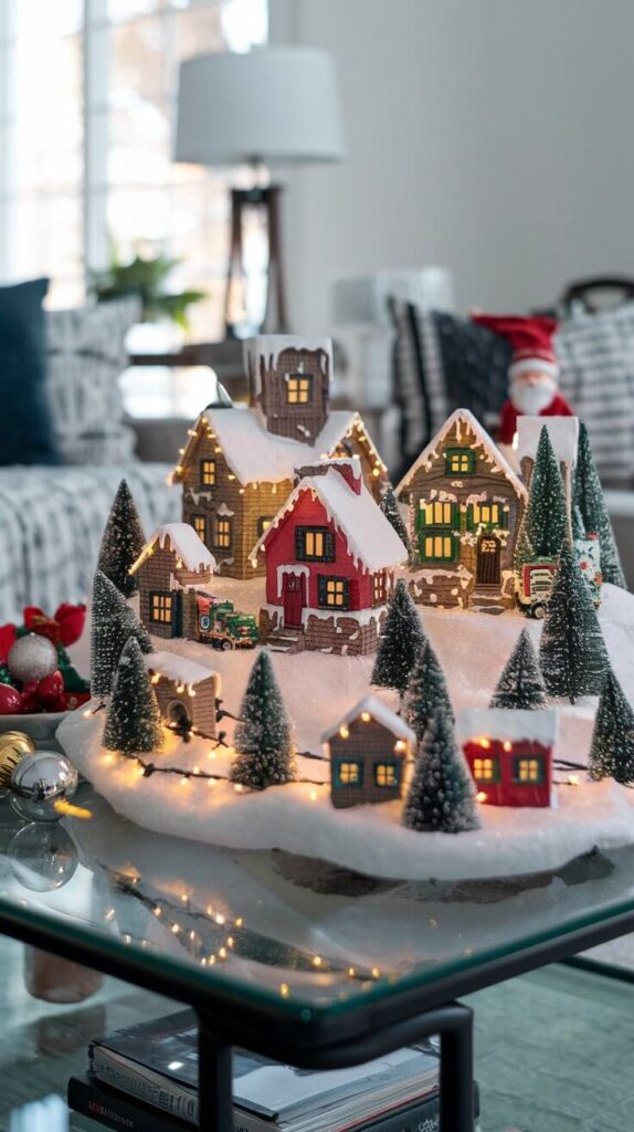 20 Smart Christmas Village Display Ideas