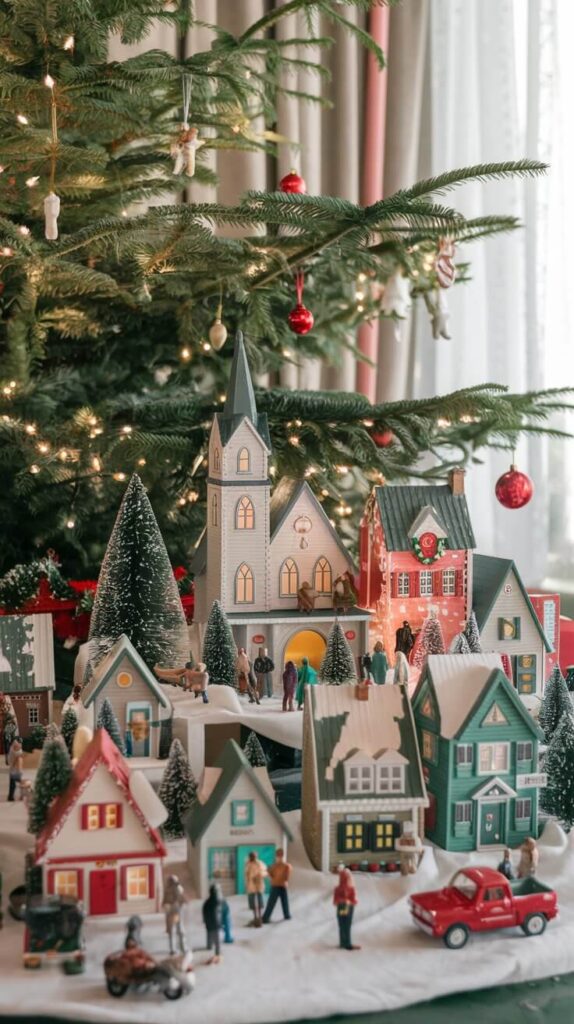 20 Smart Christmas Village Display Ideas