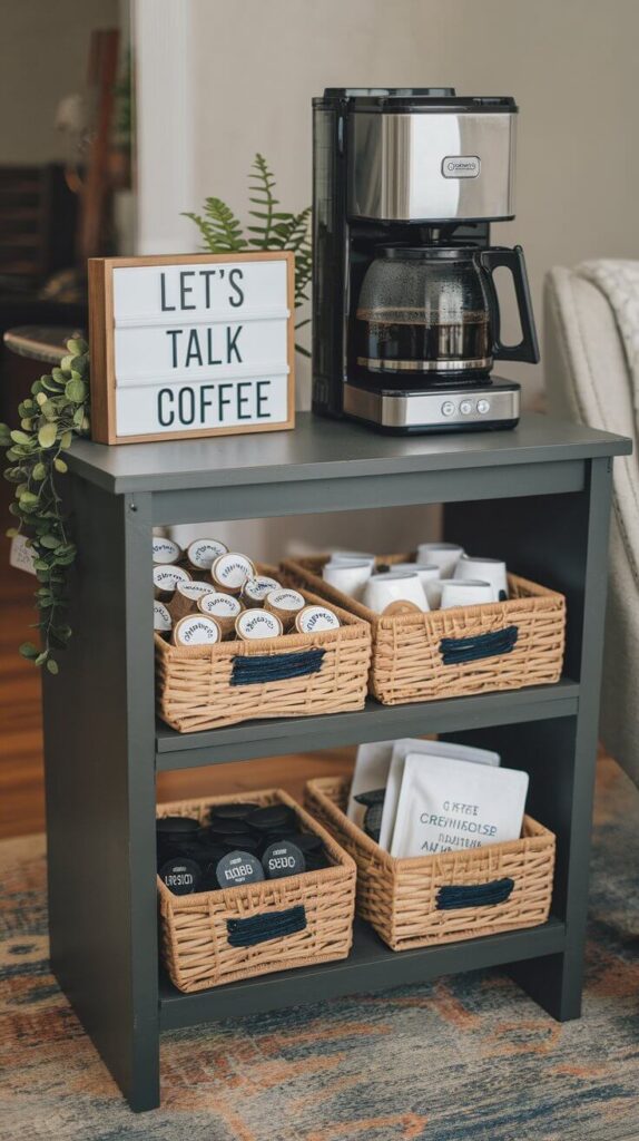 15 Chic Coffee Bar Ideas for Small Spaces