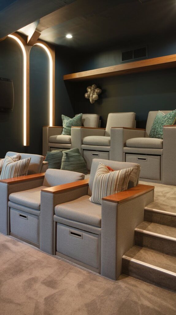 10 Small Home Theater Room Layouts That Maximize Comfort & Viewing ...