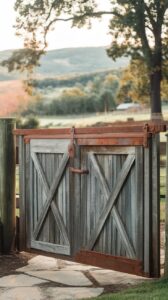 9 Farm Gate Entrance Ideas to Add Rustic Charm