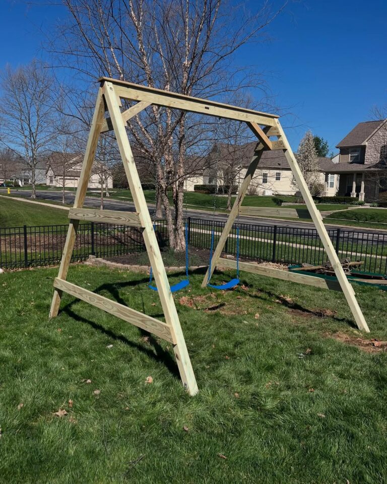 DIY Swing Sets That Transform Yards Without Draining Your Wallet