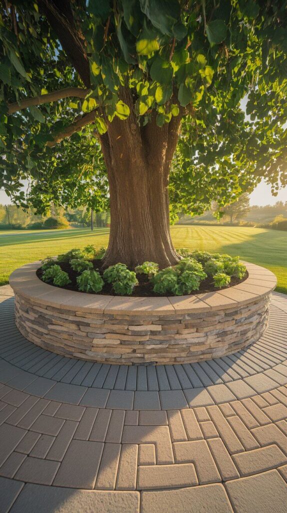 Gorgeous Under-Tree Landscaping Ideas to Try This Year