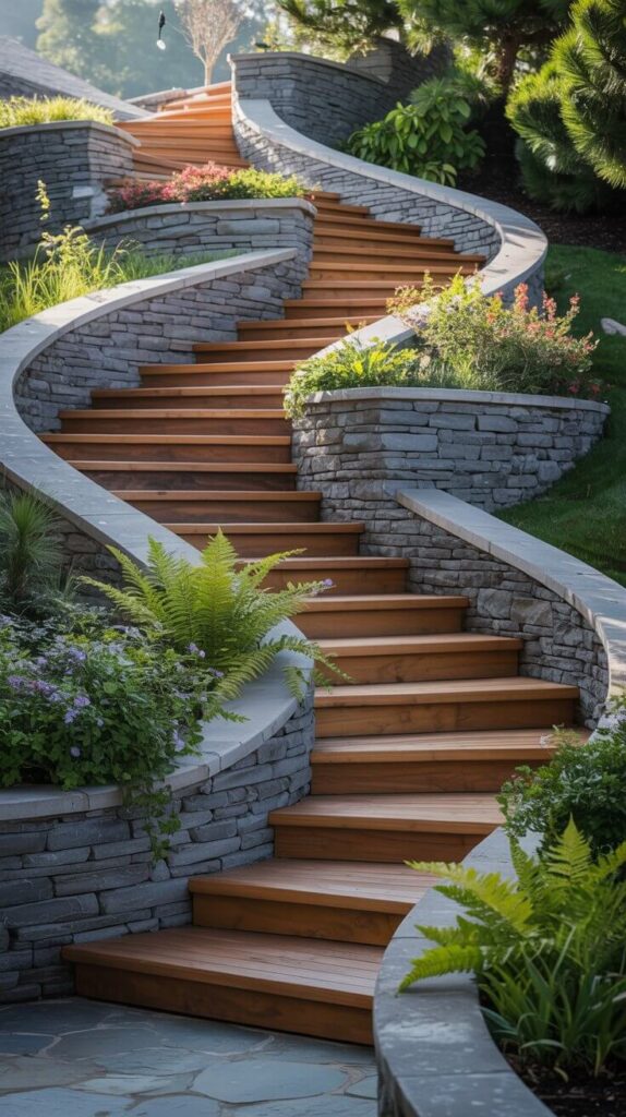 15 Modern Outdoor Stair Ideas You’ll Want to Copy Right Now